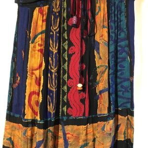 Carole Little | Dresses | Carol Little Petite Maxi Dress Multicolor ...